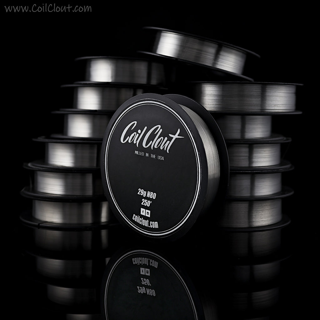 Nichrome 80 Spooled Wire (Manufactured in the USA) – Coil Clout