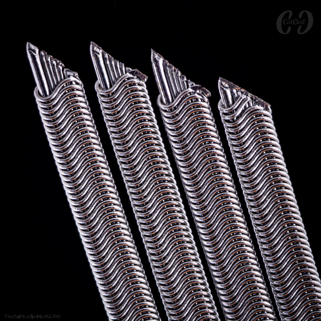 Stainless Steel 316L Handcrafted Alien, Fralien & Fused Wire Sticks ...
